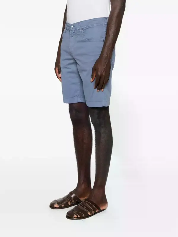 Jacob Cohen Nicolas Logo-patch Shorts - Blue