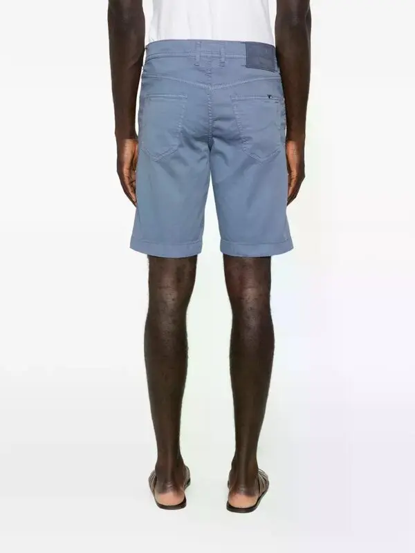 Jacob Cohen Nicolas Logo-patch Shorts - Blue