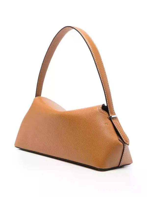 TOTEME Grained-leather T-lock Shoulder Bag