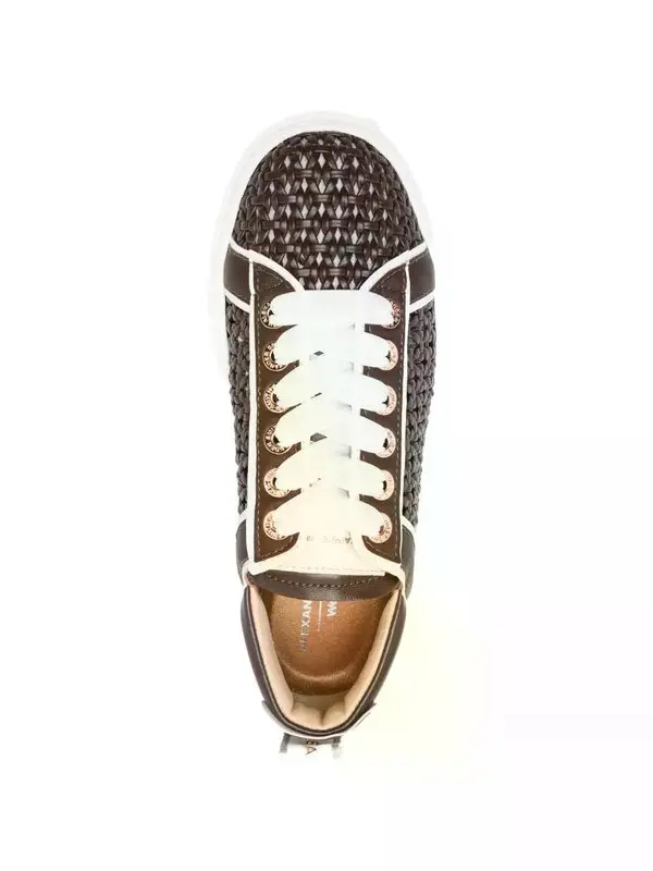 ALEXANDER SMITH Wembley Leather Sneakers