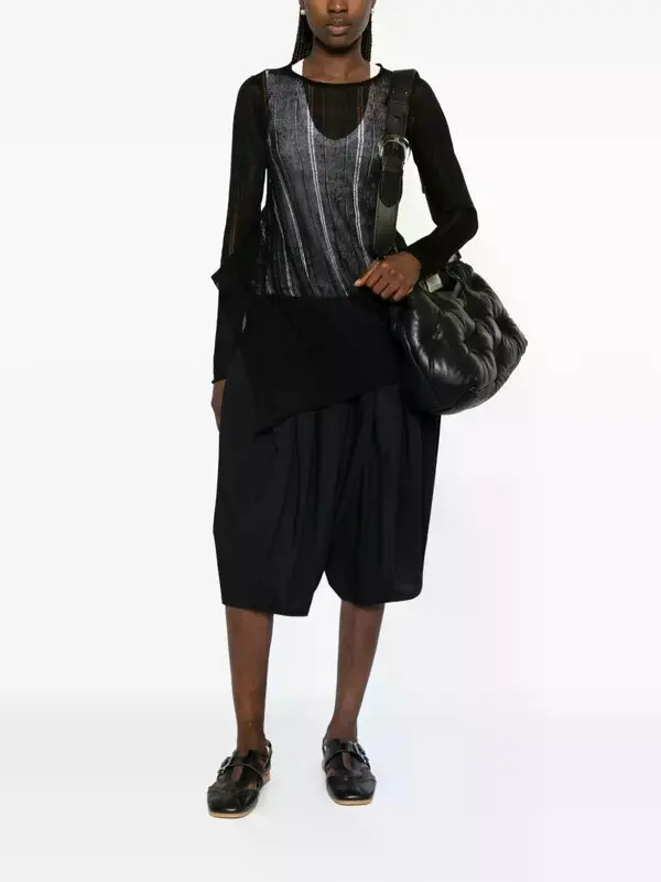 Yohji Yamamoto Asymmetric-hem Sweater