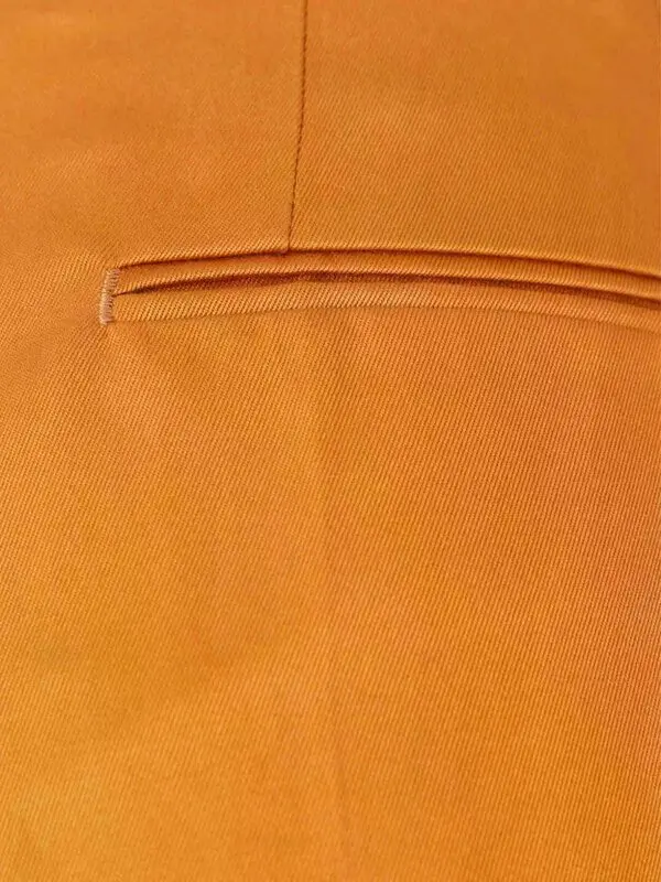 Marni Logo-patch Pressed-crease Trousers