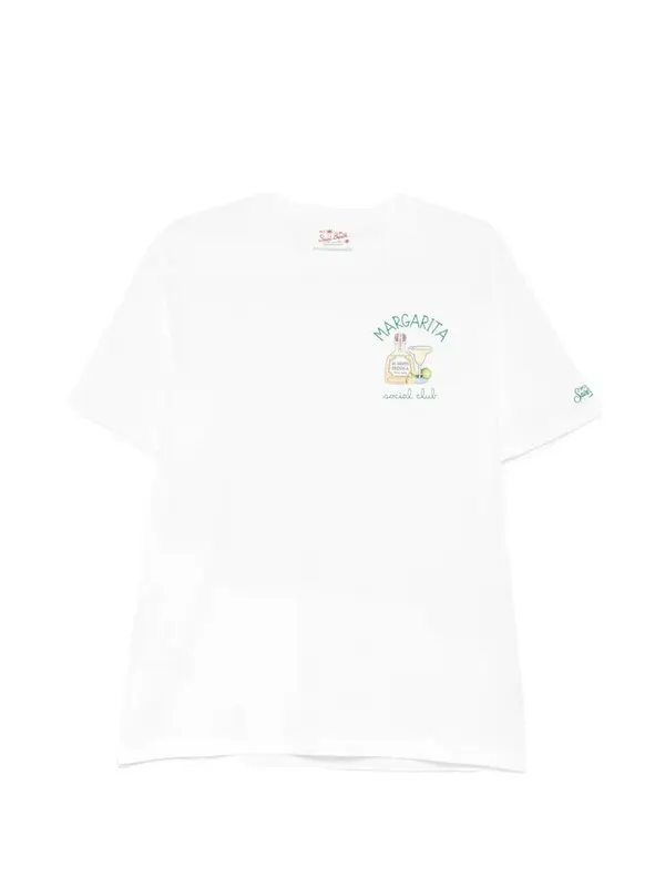MC2 SAINT BARTH Crew-neck T-shirt - White
