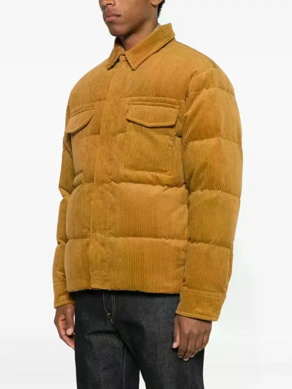 Aspesi Corduroy Padded Bomber Jacket