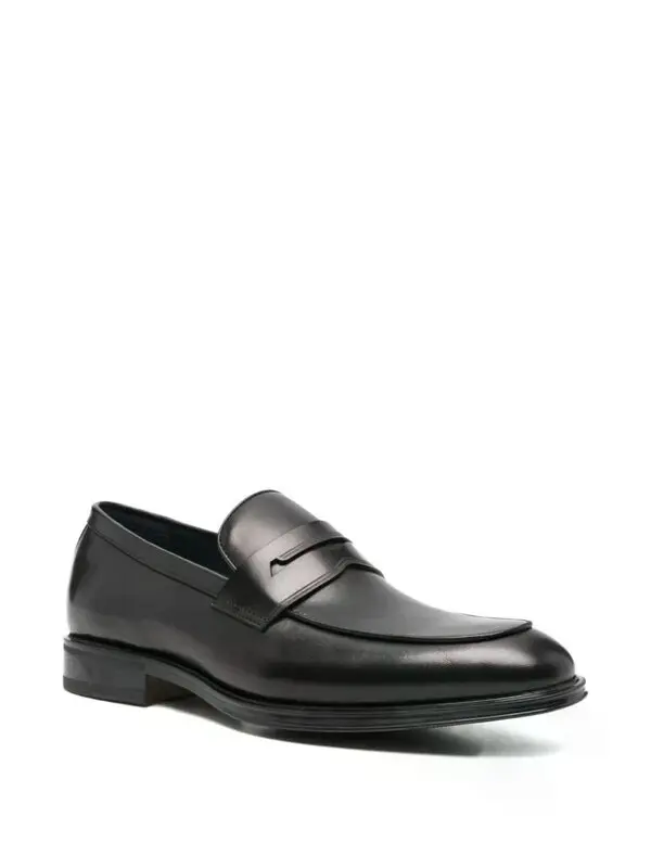 SERGIO MORETTI FIRENZE Leather Loafers