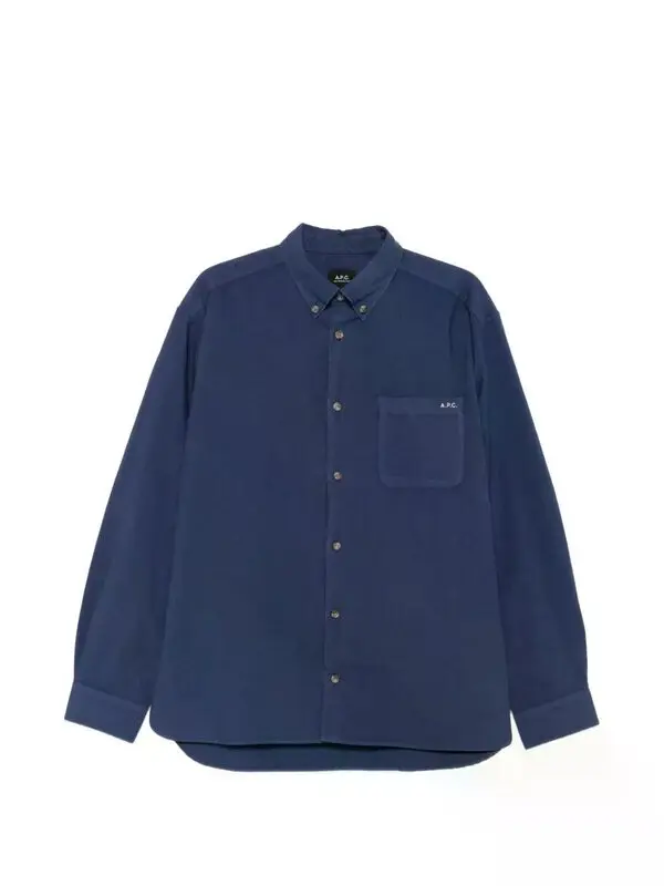 A.p.c. Button-fastening Pocket Shirt