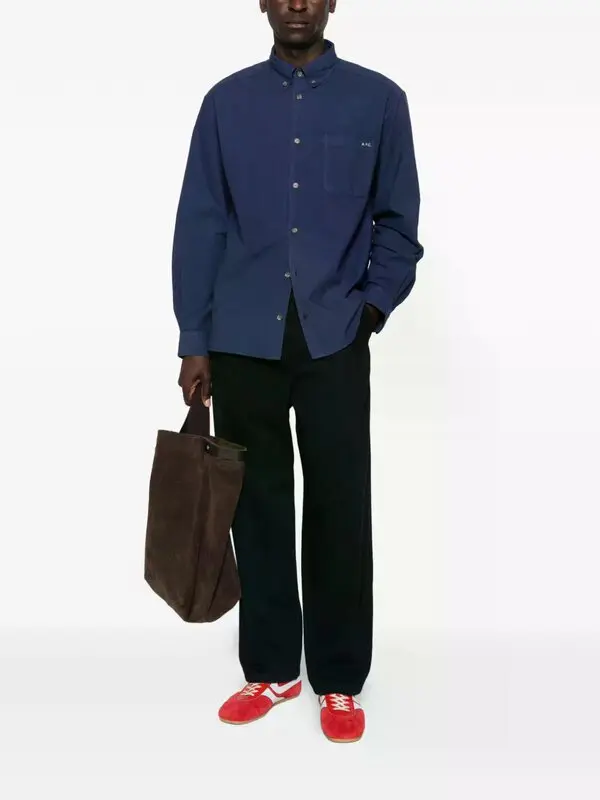 A.p.c. Button-fastening Pocket Shirt