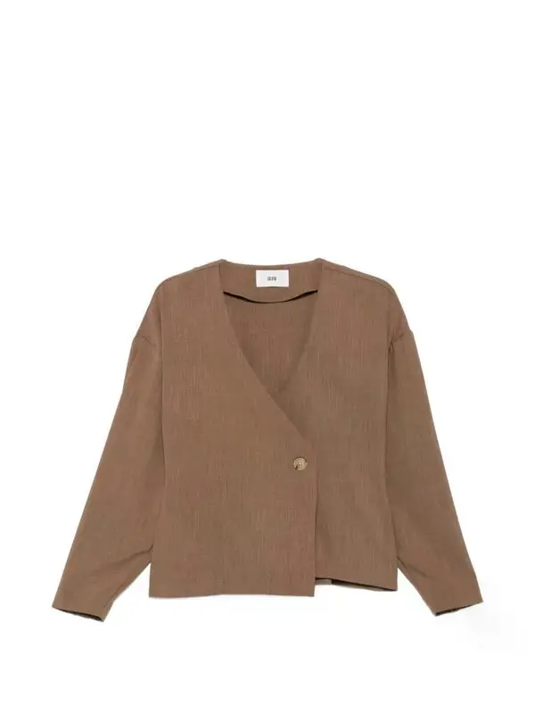 SOLOTRE Asymmetric Single-breasted Jacket