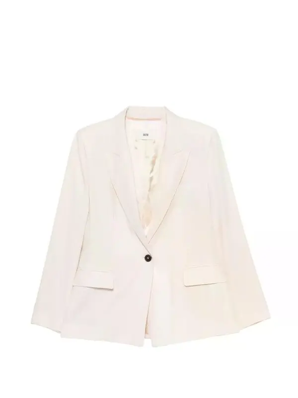 SOLOTRE Single-breasted Peak-lapel Jacket