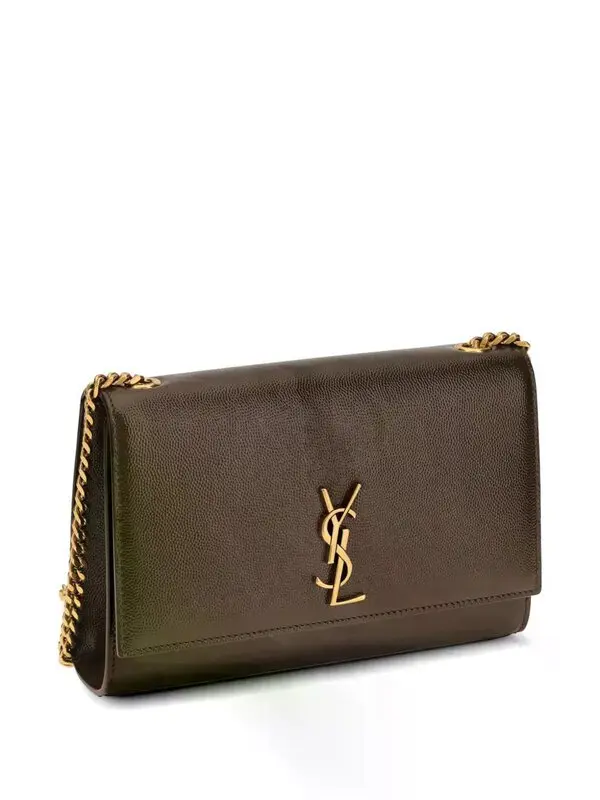 Saint Laurent Kate Leather Shoulder Bag - Brown