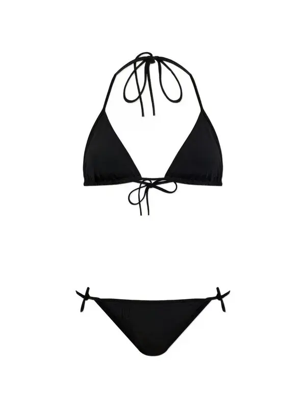 Balmain Triangle-top Bikini - Black