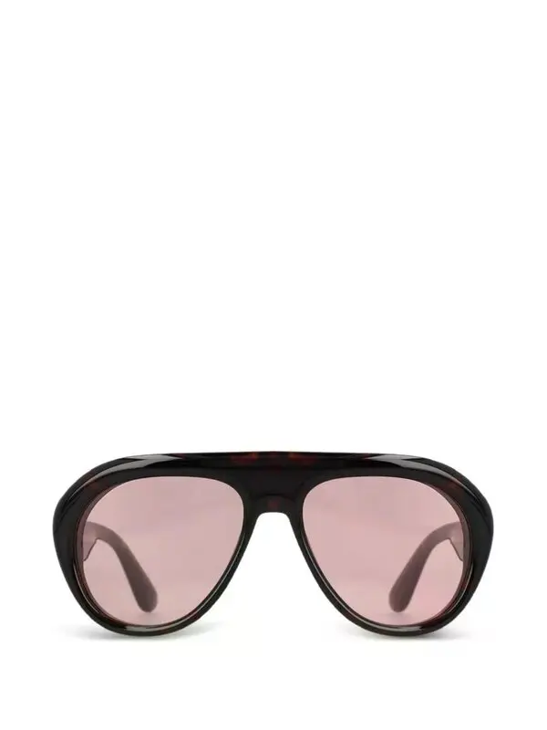 ROTATE BY BIRGER CHRISTENSEN Pilot Sunglasses - Brown