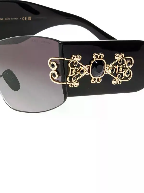 Dolce & Gabbana Crystal-embellished Cat-eye Sunglasses