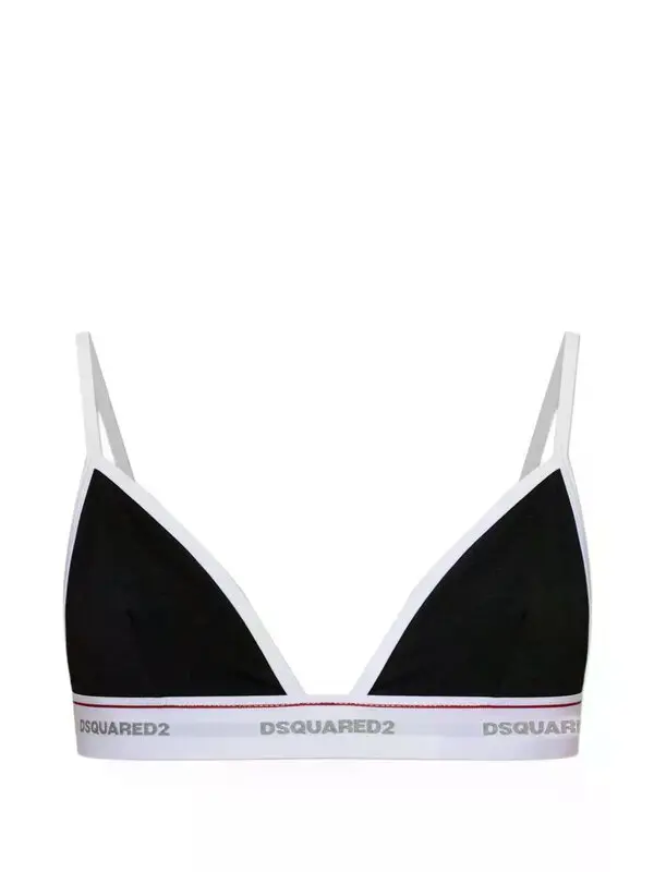 Dsquared2 Logo-tape Triangle Bra