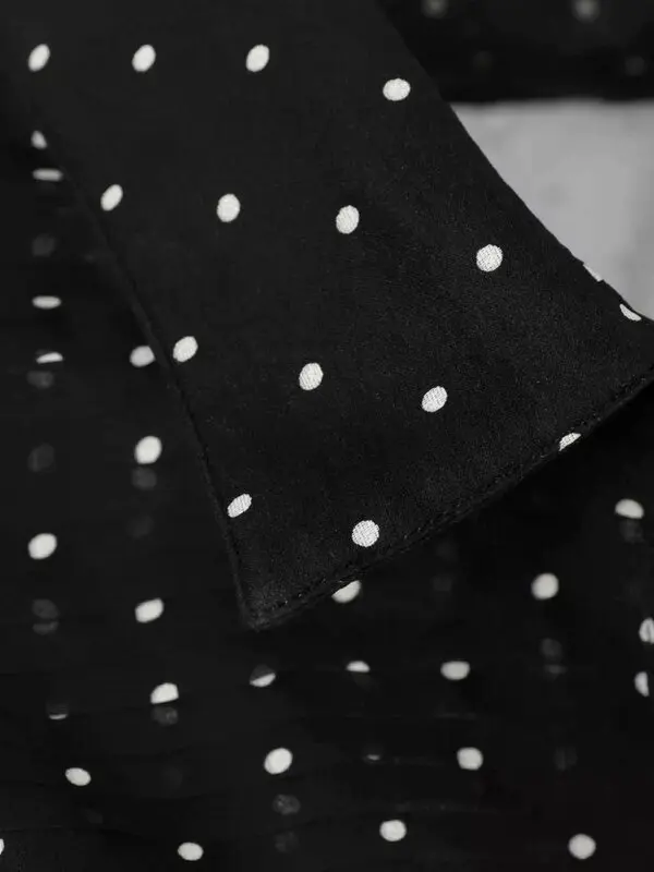 TOM FORD Polka-dot Sheer Shirt