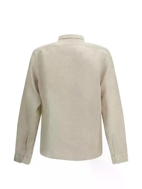 BOSS Liam Button-down Linen Shirt