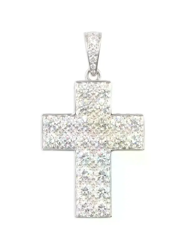 Cartier Secret De Boudoir Diamond Pendant - Silver