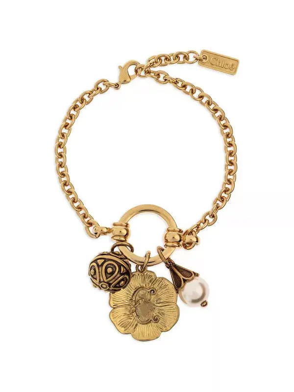 Chloé Château Treasures Charm Bracelet - Gold