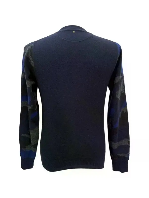 Valentino Garavani Camouflage Crew Neck Sweater