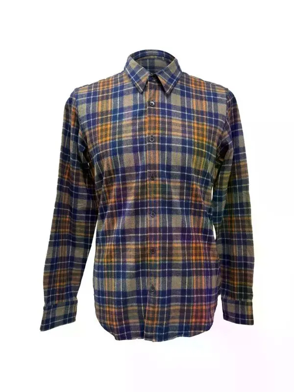 Dries Van Noten Plaid Button-down Shirt
