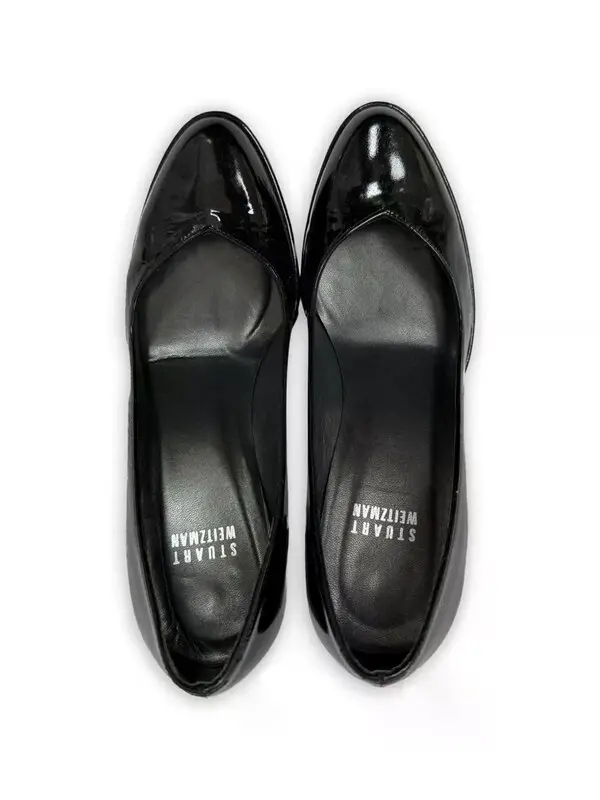 STUART WEITZMAN Platform Round-toe Pumps