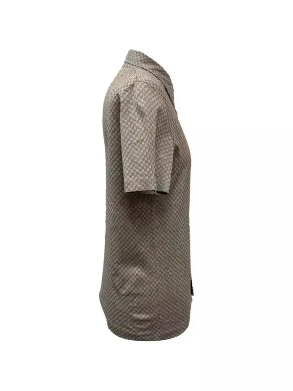 Prada Patterned Knitted Shirt