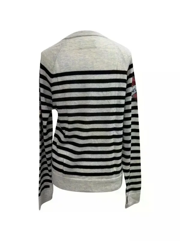 Zadig&Voltaire Striped Cashmere Sweater