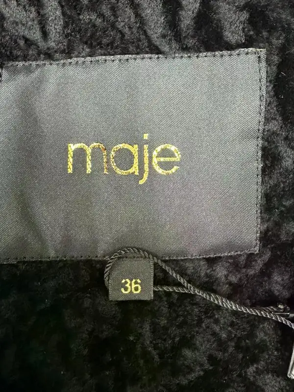 Maje Gibson Shearling Coat