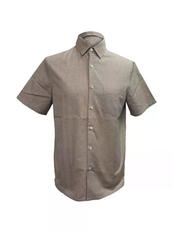 Prada Gingham Button-down Shirt