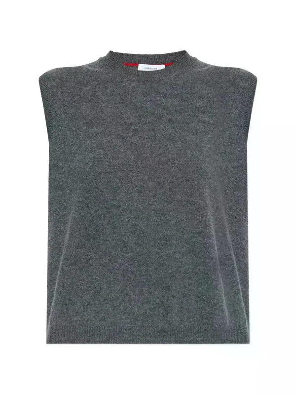 FERRAGAMO Knitted Sleeveless Vest