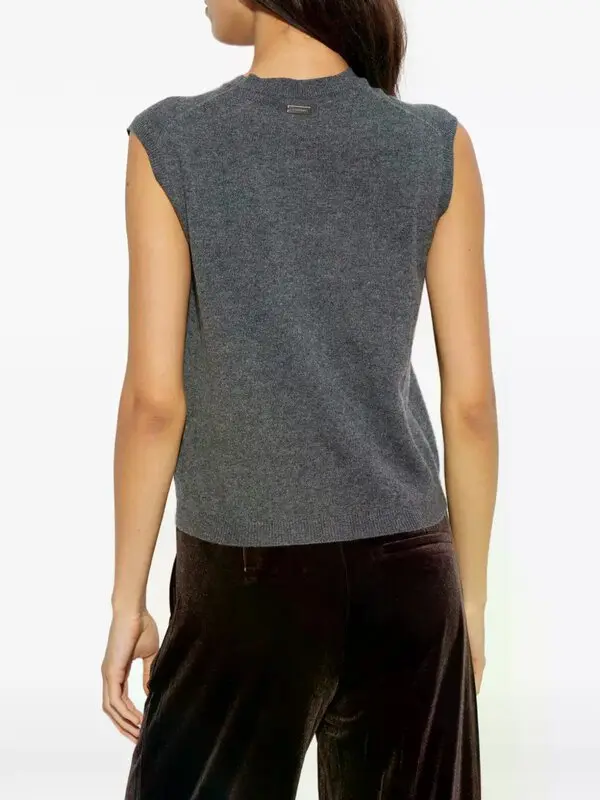 FERRAGAMO Knitted Sleeveless Vest