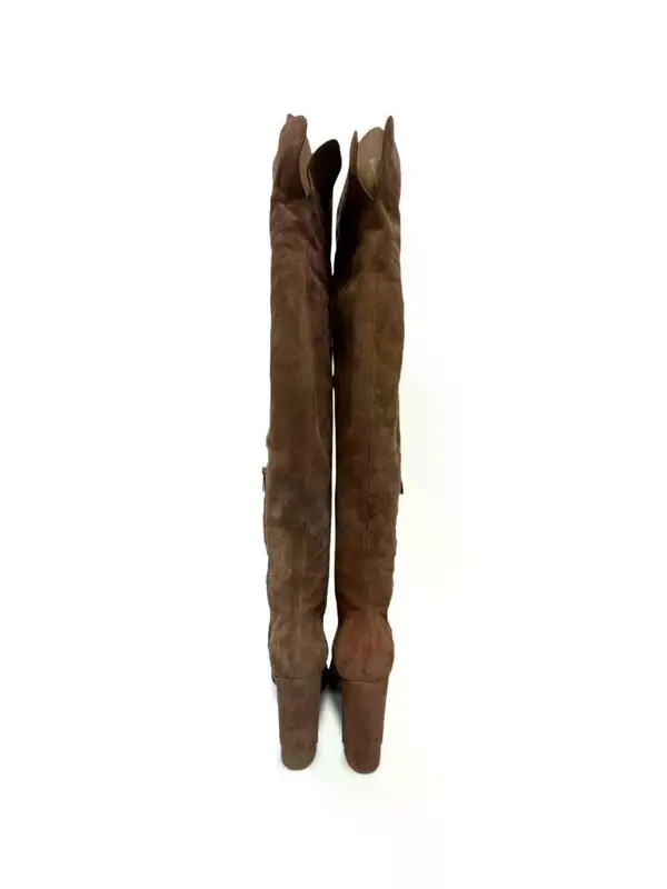 GIANVITO ROSSI Suede Knee-high Boots