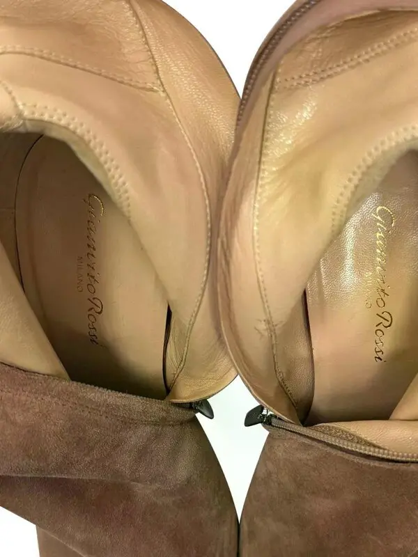 GIANVITO ROSSI Suede Knee-high Boots