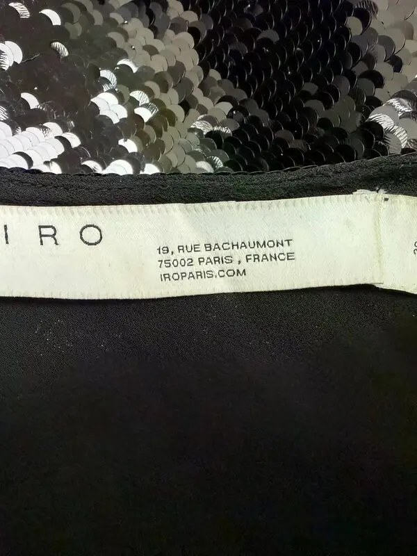 IRO PARIS Erna Sequined Camisole Top
