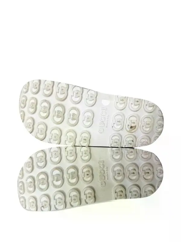 Gucci Gg Logo Glittered Slides