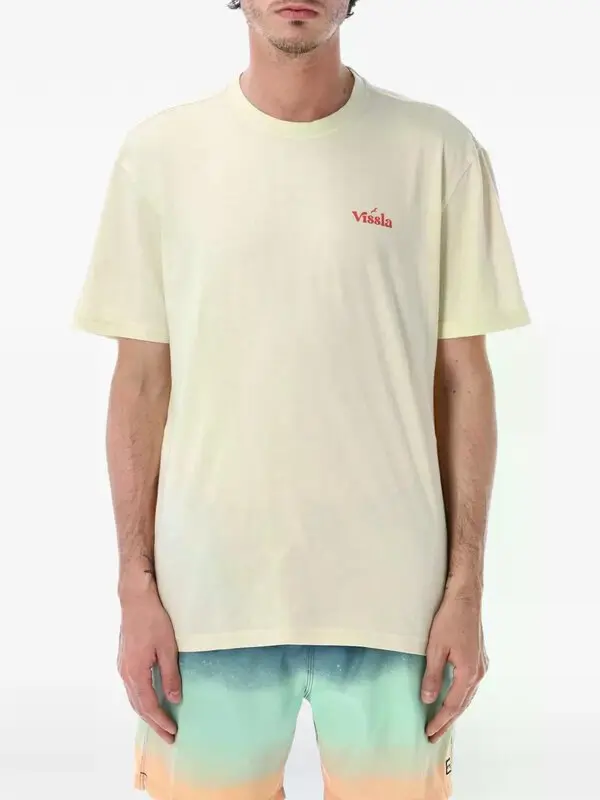 VISSLA Extra Strength Logo-print T-shirt