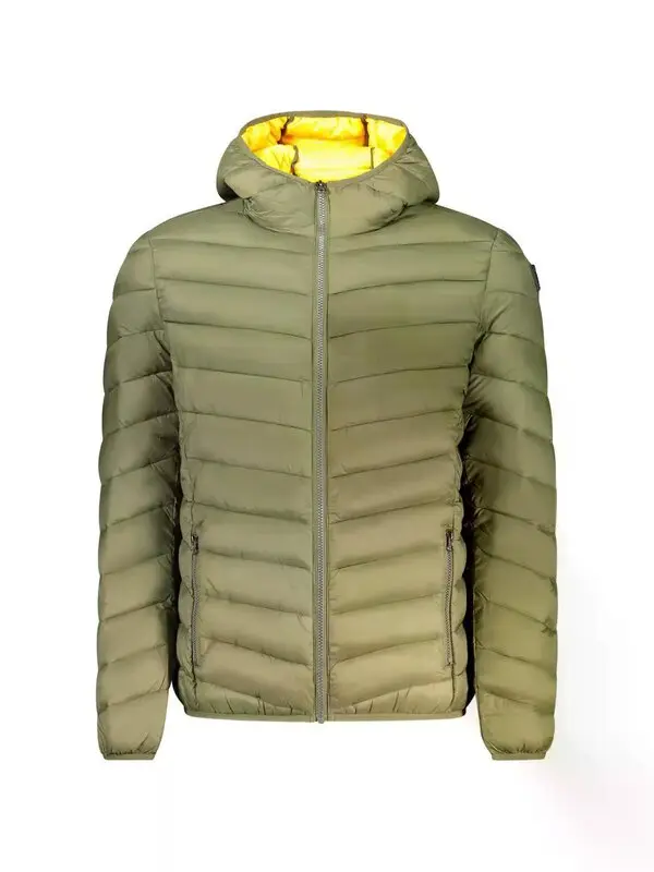 MARINA YATCHING Quilted Zip-up Hooded Jacket