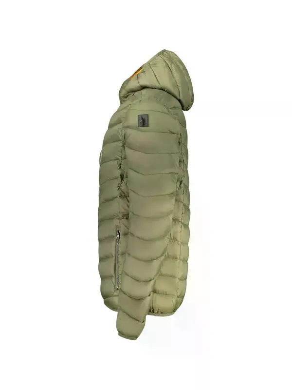 MARINA YATCHING Quilted Zip-up Hooded Jacket