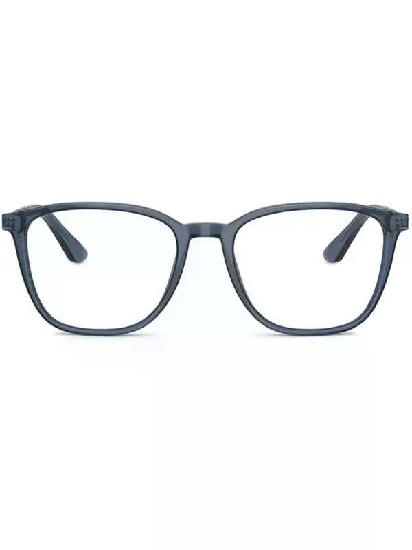 Giorgio Armani Square Frame Eyeglasses - Blue