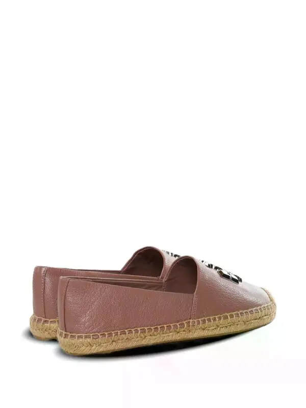 Tory Burch Eleanor Logo-plaque Flat Espadrilles