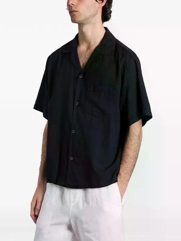 Aspesi Bowling Short-sleeve Camp-collar Shirt
