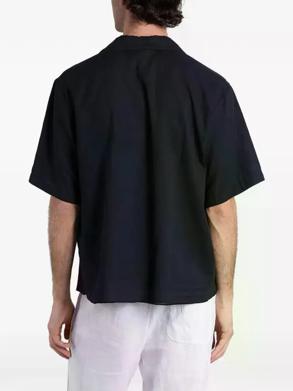 Aspesi Bowling Short-sleeve Camp-collar Shirt