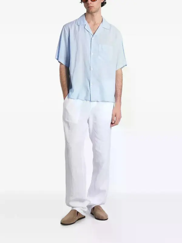 Aspesi Bowling Short-sleeve Camp-collar Shirt