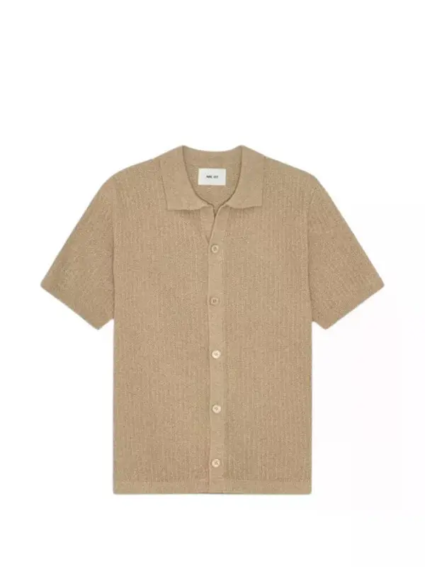 Nn07 Ares Knitted Shirt
