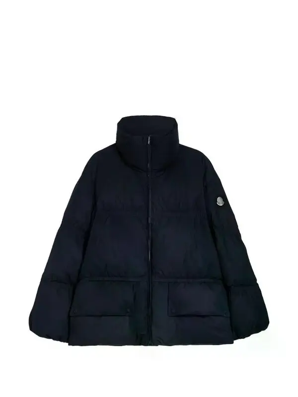JIL SANDER Quilted High-neck Jacket - Blue
