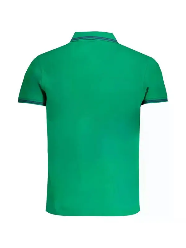Roberto Cavalli Logo-embroidery Tipped Polo Shirt