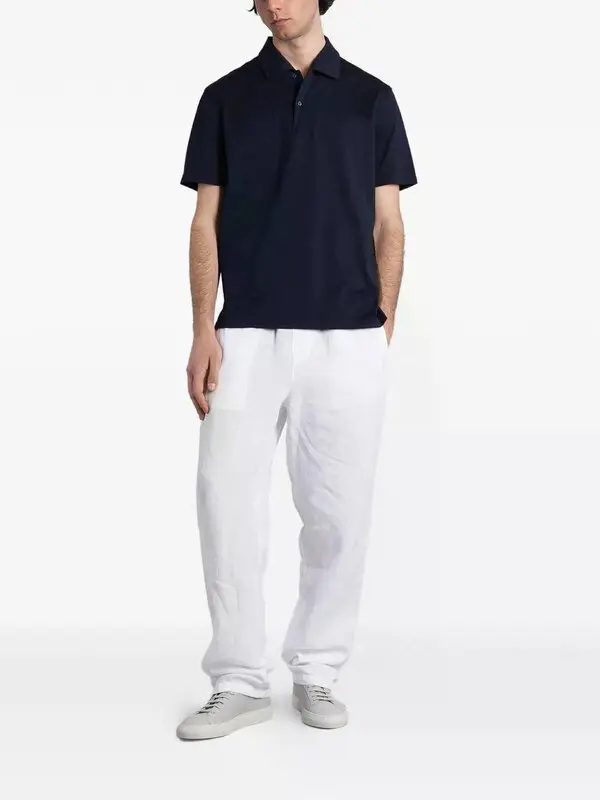 Aspesi Short-sleeve Polo Shirt - Blue