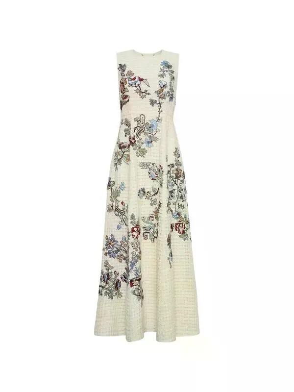 Adam Lippes Eloise Embroidered Dress