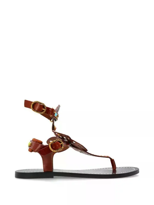 Kurt Geiger Boho Butterfly Gladiator Sandals - Brown