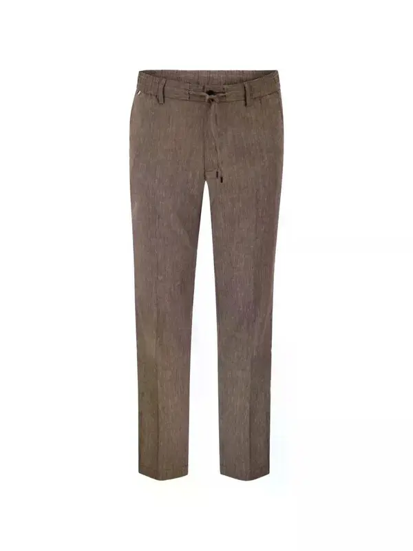 BOSS Drawstring Trousers - Brown